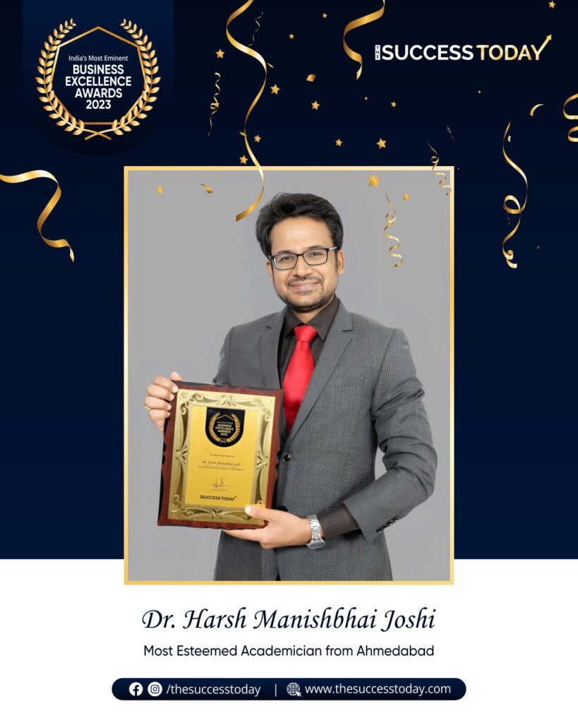Dr. Harsh Manishbhai Joshi | Asst. Professor, Department of Pharmacology, NHL Medical College ...